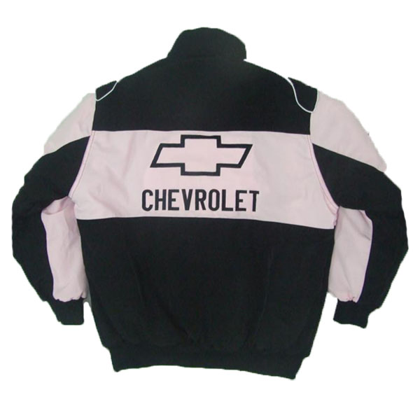 Chevrolet Black & Pink Racing Jacket