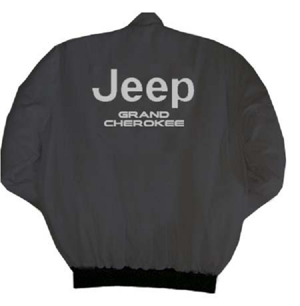 Race Car Jackets. Jeep Grand Cherokee Racing Jacket Dark Gray