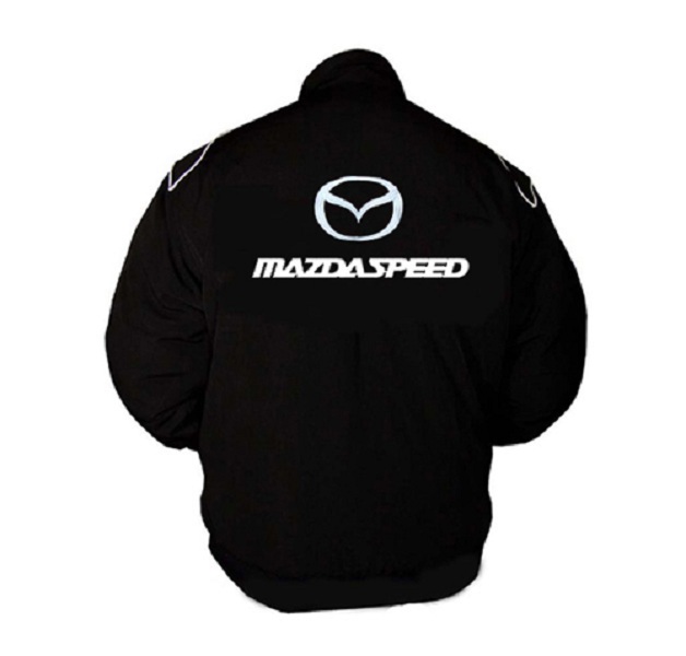 Race Car Jackets. Mazdaspeed Racing Jacket Black