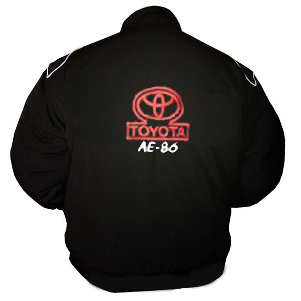 Race Car Jackets. Toyota AE-86 Racing Jacket Black