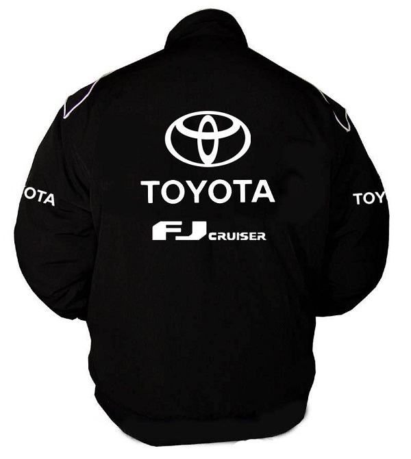 Race Car Jackets. Toyota FJ Cruiser Racing Jacket Black