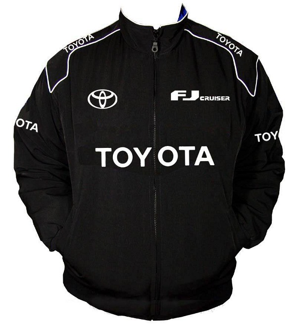 Race Car Jackets. Toyota FJ Cruiser Racing Jacket Black