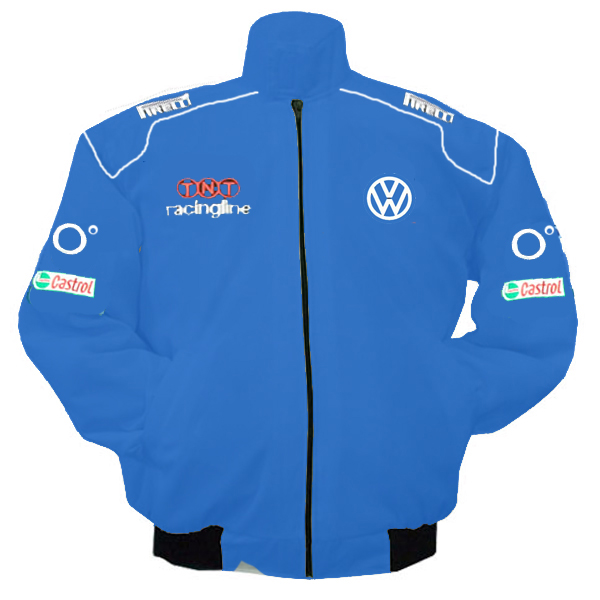 Race Car Jackets. VW Volkswagen Racing Jacket Royal Blue
