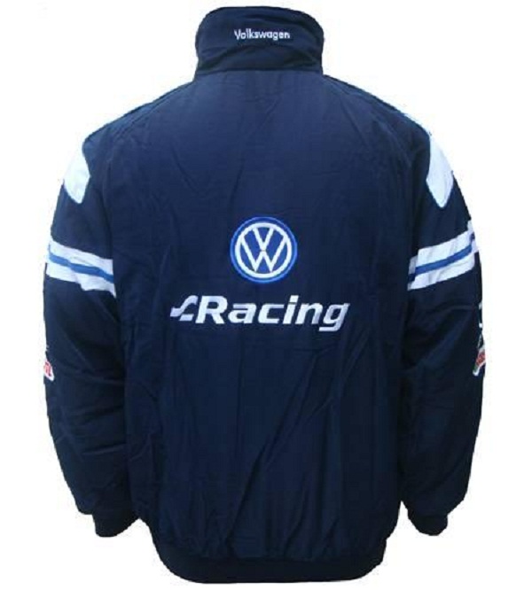 Race Car Jackets. VW Volkswagen Racingline Racing Jacket Navy Blue